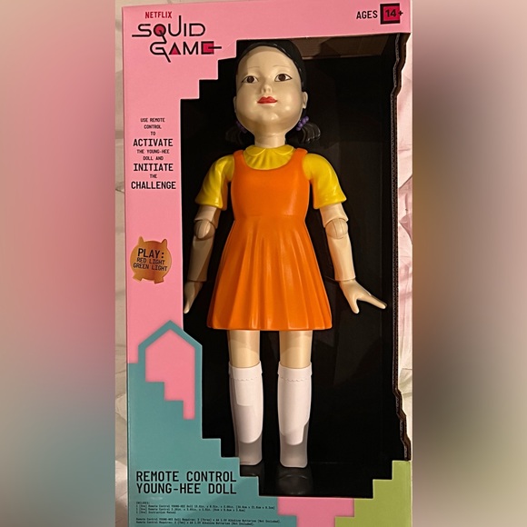 Games | Netflixs Squid Game Remote Control Red Light Green Light Doll ...